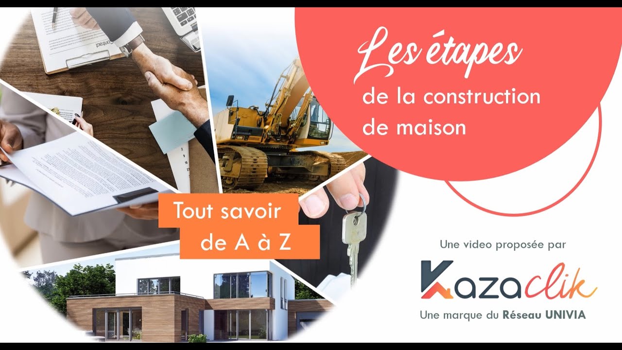 Les étapes de construction d'une maison neuve de A à Z 🏠 - YouTube