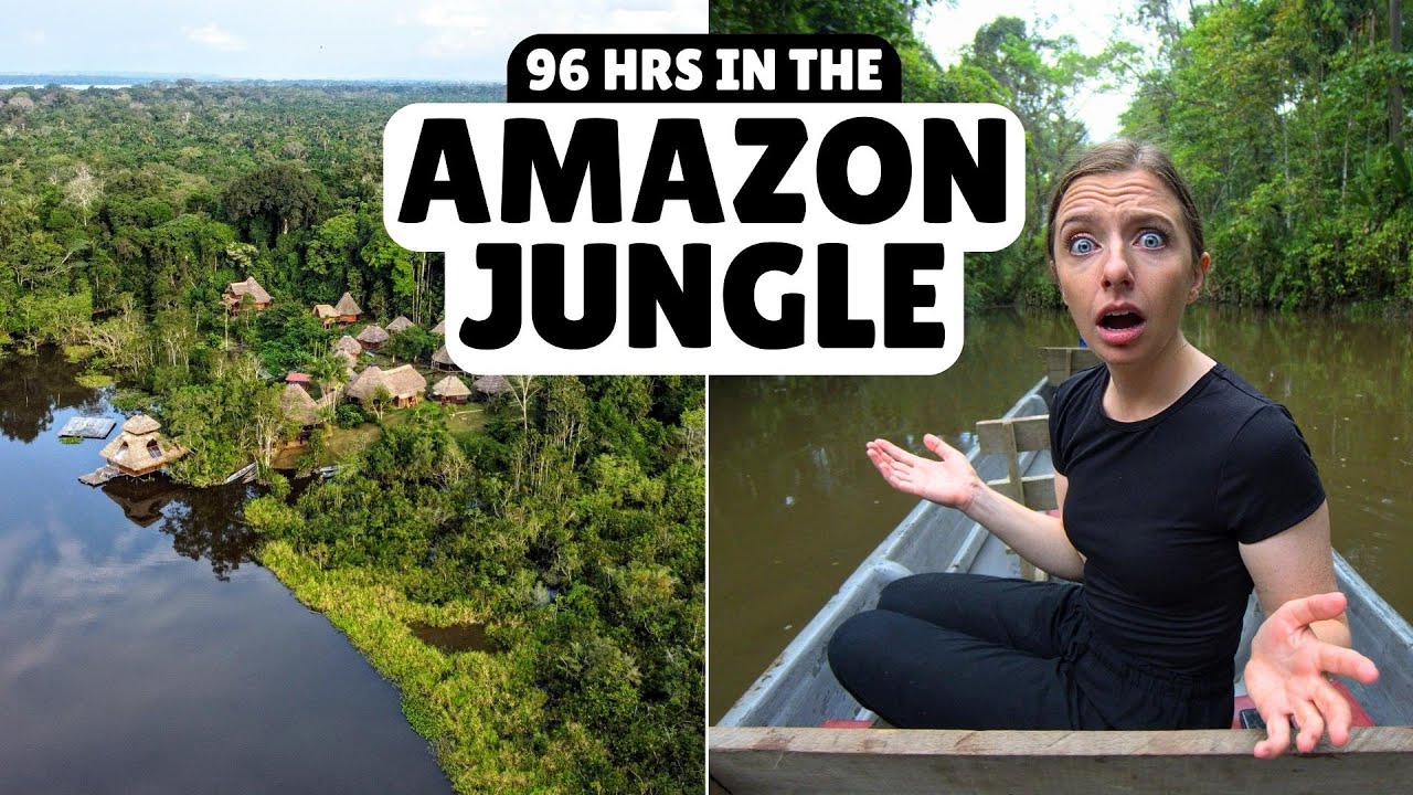 Surviving the AMAZON JUNGLE (Sani Lodge Full Experience) - YouTube