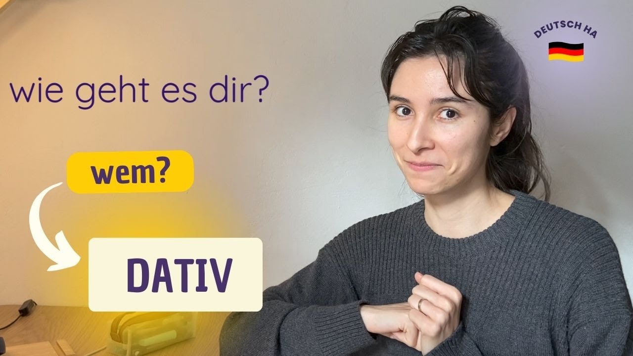 Dativ: o que é, exemplos, tabelas! - YouTube