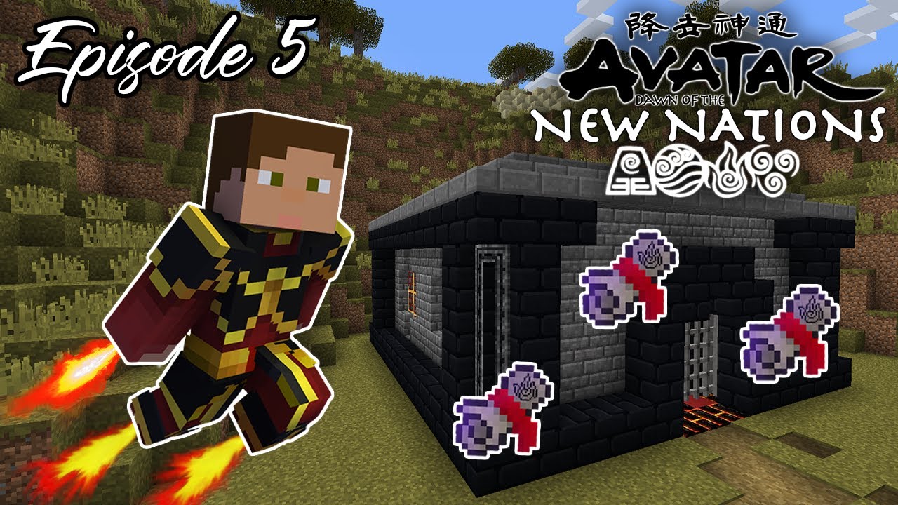 FIRE BENDING MASTER | Minecraft Avatar: Dawn Of The New Nations | Ep. 5 ...