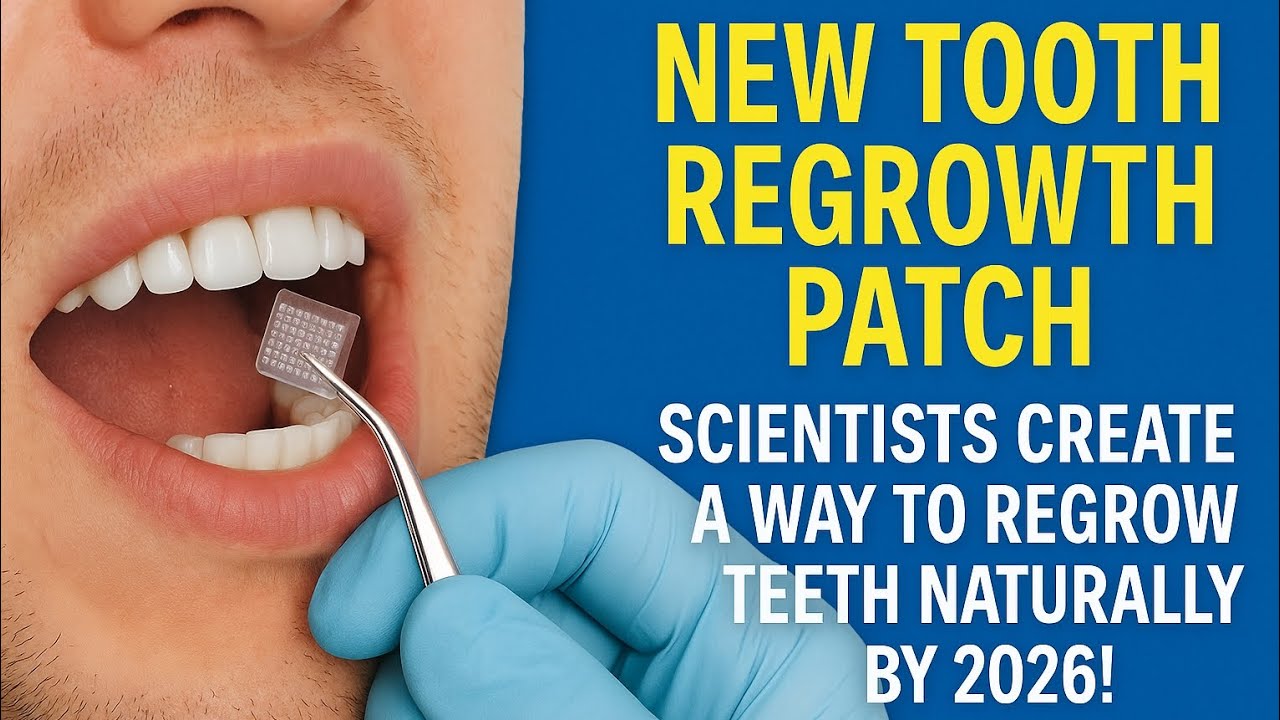 New Tooth Regrowth Patch: Scientists Create a Way to Regrow Teeth ...