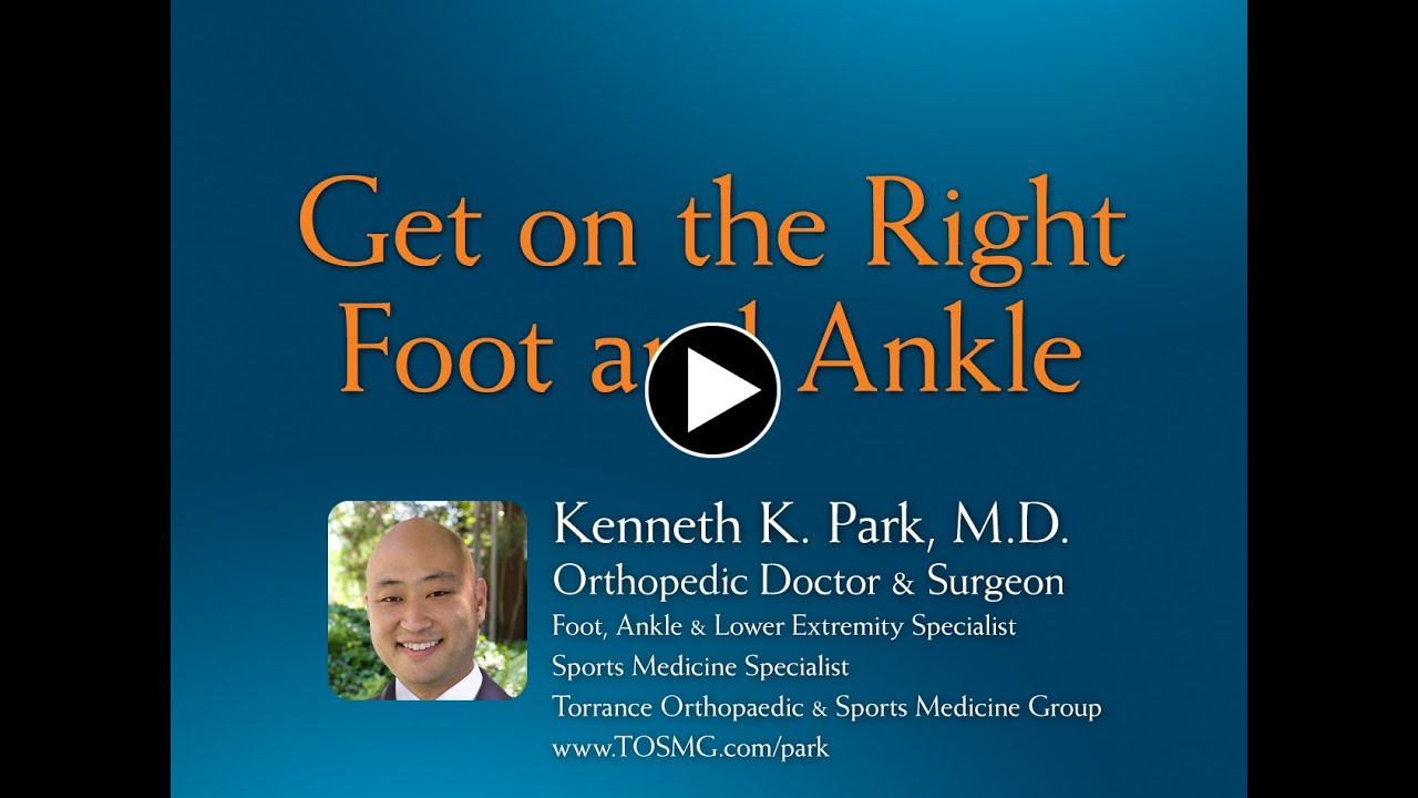 Kenneth K. Park, MD, Orthopedic Doctor, Foot & Ankle Care at tosmg.com ...
