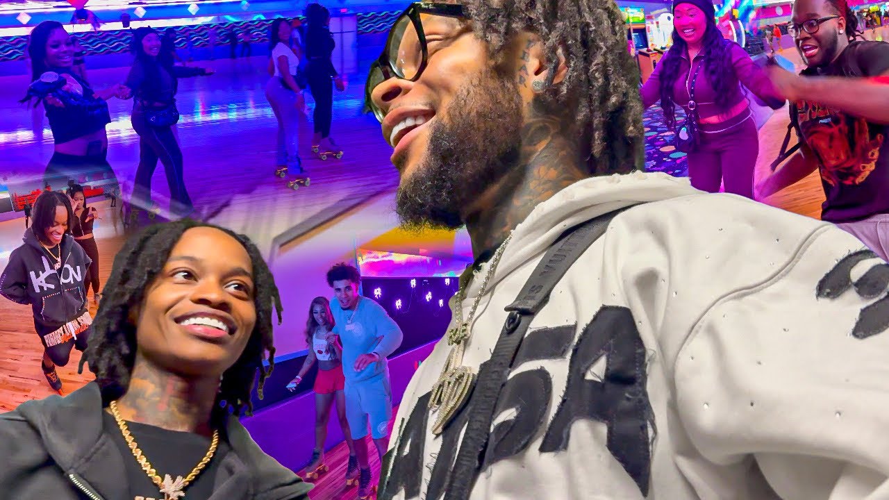 The Gang Goes Rollerblading 🛼🕺… *Multiple FALLS* (Episode 125) - YouTube