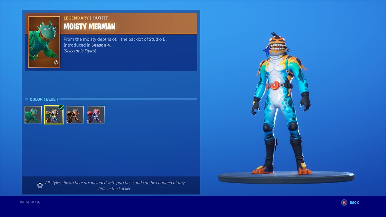 Fortnite moisty merman is back (feb 3 2020) item shop - YouTube