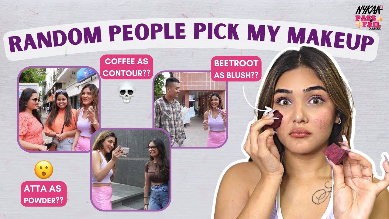 Random People Pick My Makeup | Ultimate Makeup Challenge Ft ...