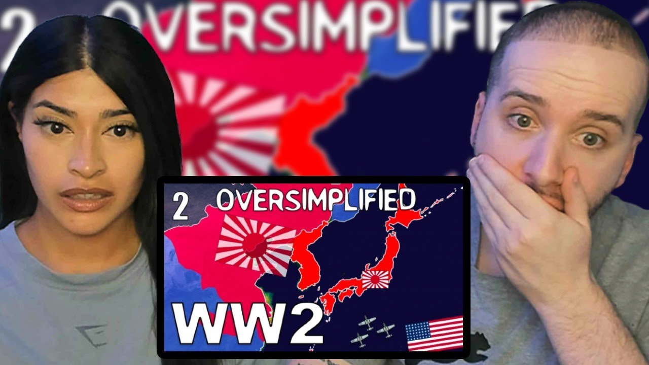 Brits React to WW2 - OverSimplified (Part 2) - YouTube