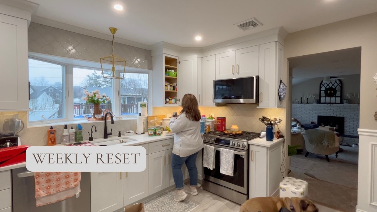 A Gentle Weekly Reset/Cozy Routines to Reset your Home for the Week ...