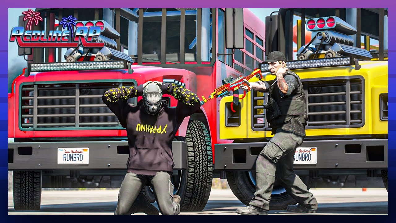 GTA 5 Roleplay - RedlineRP - THE INDESTRUCTIBLE BUS IS BACK # 355 - YouTube