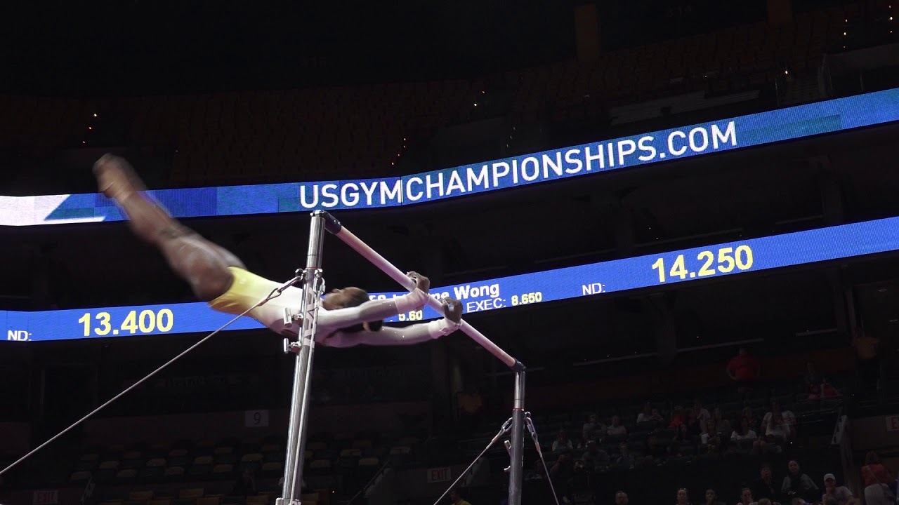 JaFree Scott - Uneven Bars - 2018 U.S. Gymnastics Championships ...