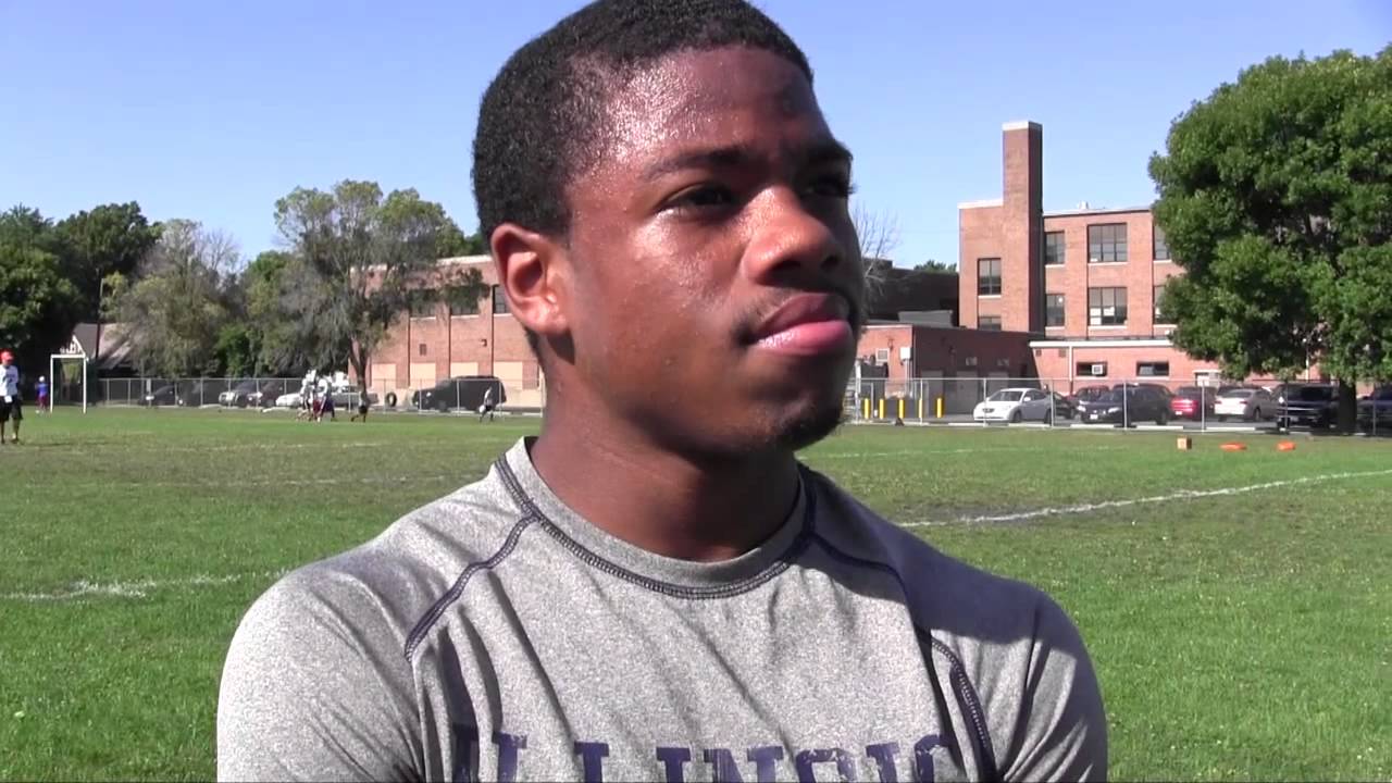 Lanphier football: Jack Anthony Childress - YouTube