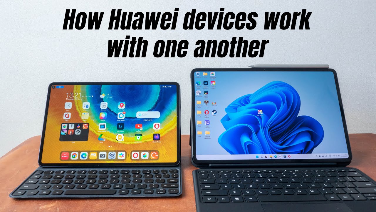 Quick guide at Huawei ecosystem (and Super Device features) - YouTube