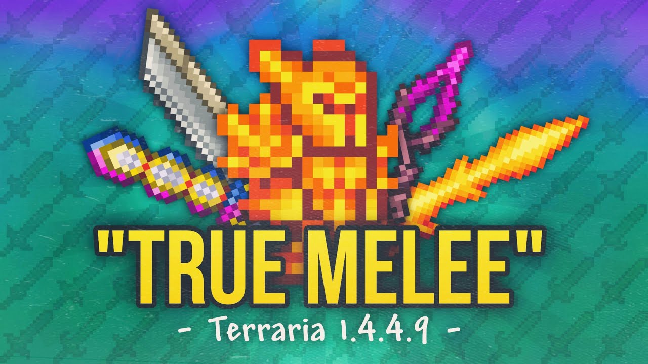True Melee Guide for Vanilla Terraria (v1.4.4.9) - YouTube