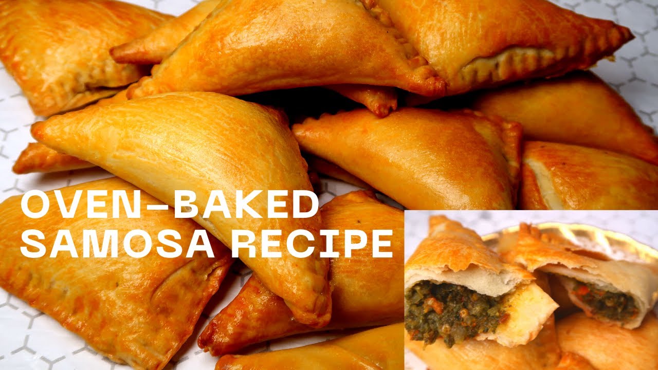 samosa, oven baked samosa, homemade samosa recipe - YouTube