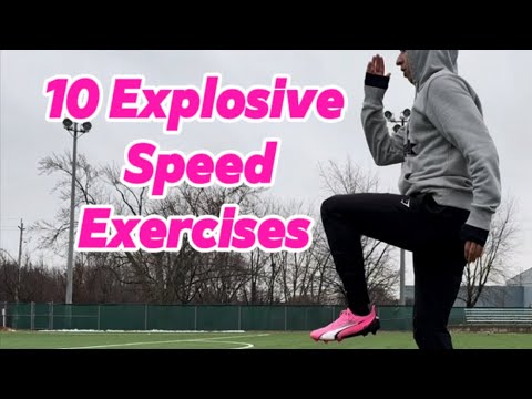 10 Explosive Speed Exercises | No Equipment/ Bodyweight Training You ...