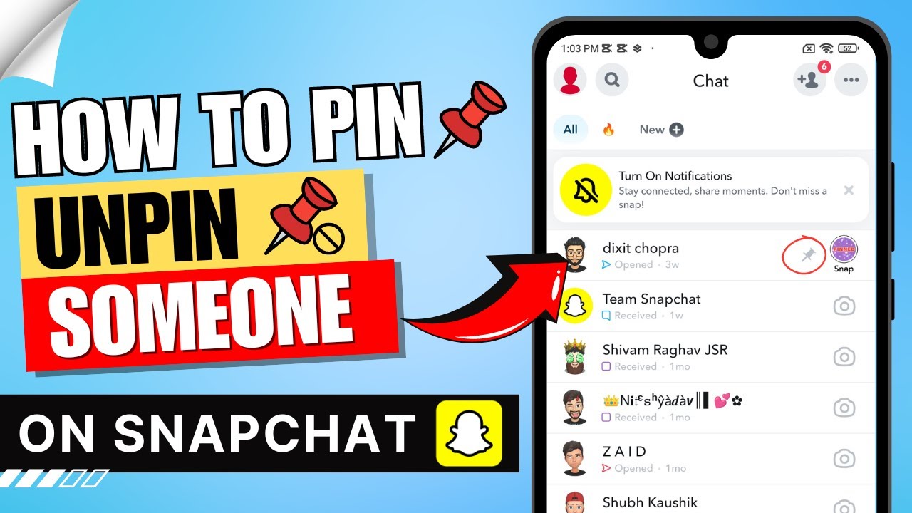 How to Pin Someone on Snapchat Without Subscribing | Pin and Unpin on ...
