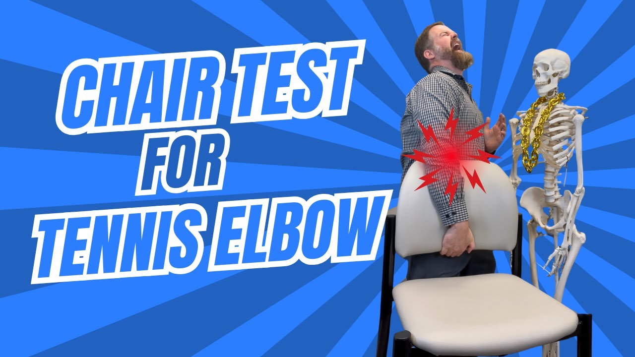 Chair Test Lift for Elbow Pain - YouTube