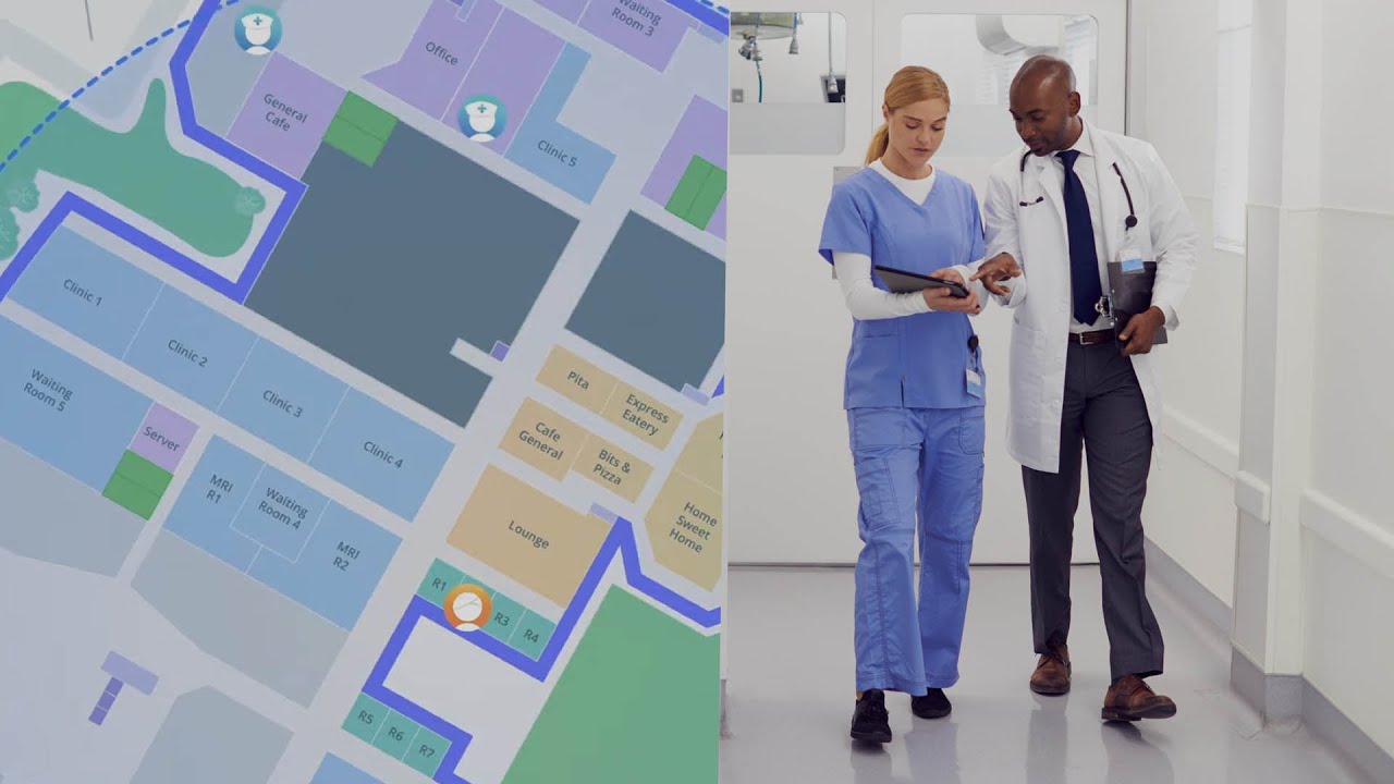Transforming healthcare using indoor positioning solutions - YouTube