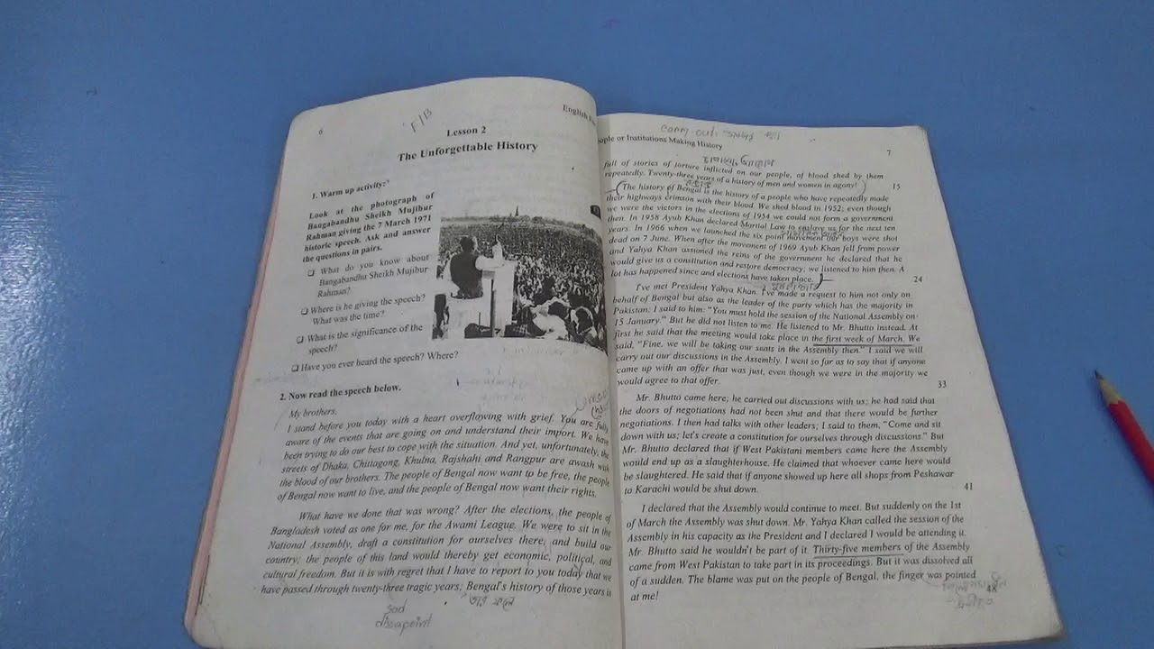 Hsc Eng 1st Paper Unit 1 Lesson 2 The Unforgettable History hsc-eng-1st-paper-unit-1-lesson-2-the-unforgettable-history