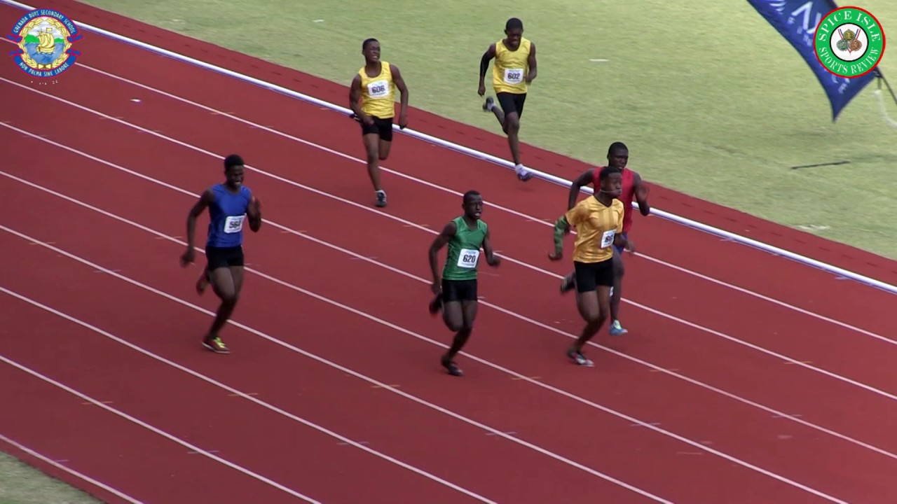 GBSS Sports 2017 - 200m Dash Sub Junior - YouTube
