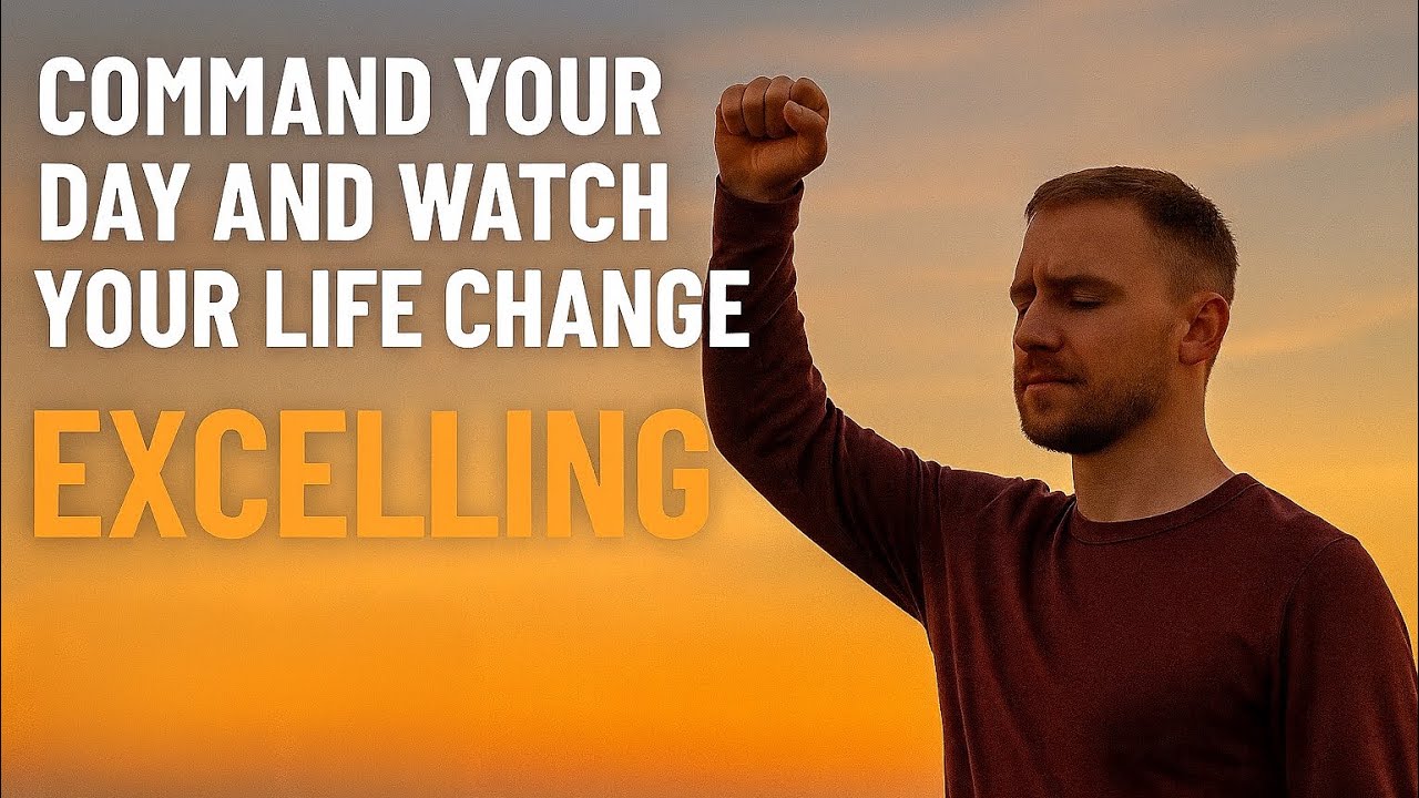 COMMAND YOUR DAY AND WATCH YOUR LIFE CHANGE- EXCELLING!! - YouTube