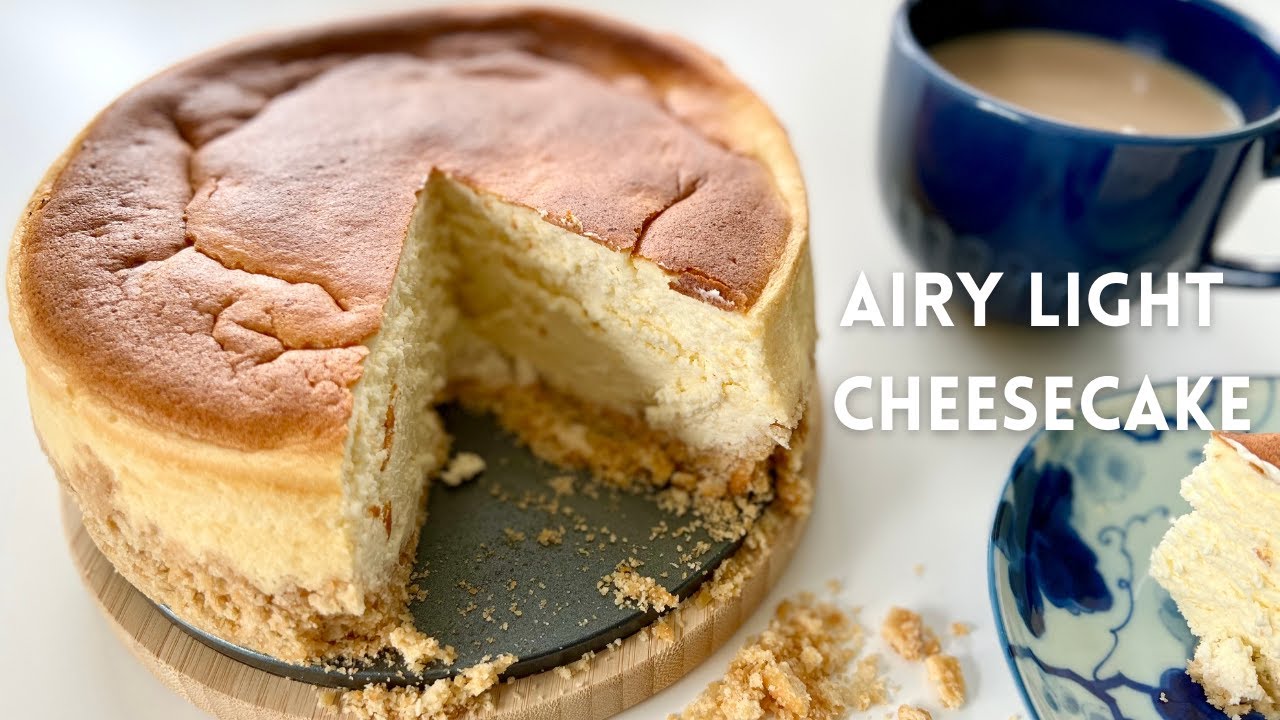 Light Airy Cheesecake |New York cheesecake recipe easy | how to make ...