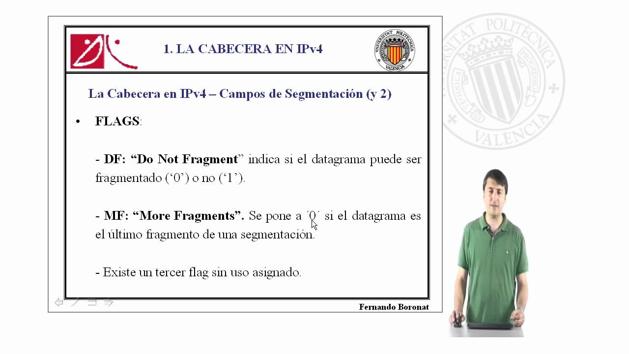 La cabecera del datagrama IPv4 | | UPV - YouTube