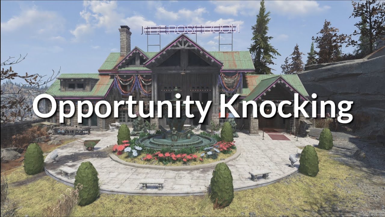 Fallout 76 - Opportunity Knocking - no commentary - YouTube