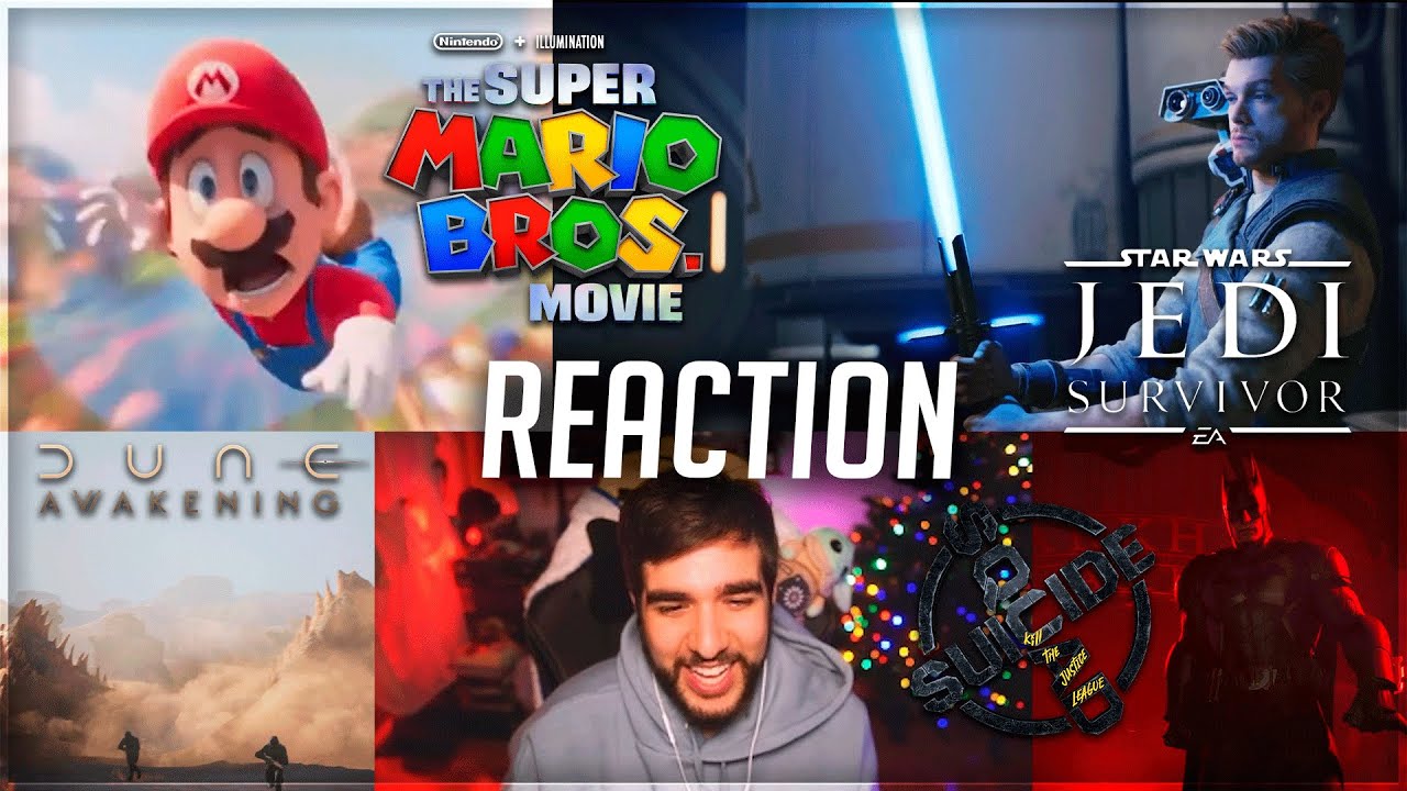 STAR WARS: Jedi Survivor, Suicide Squad, Dune, Super Mario - REACTION ...