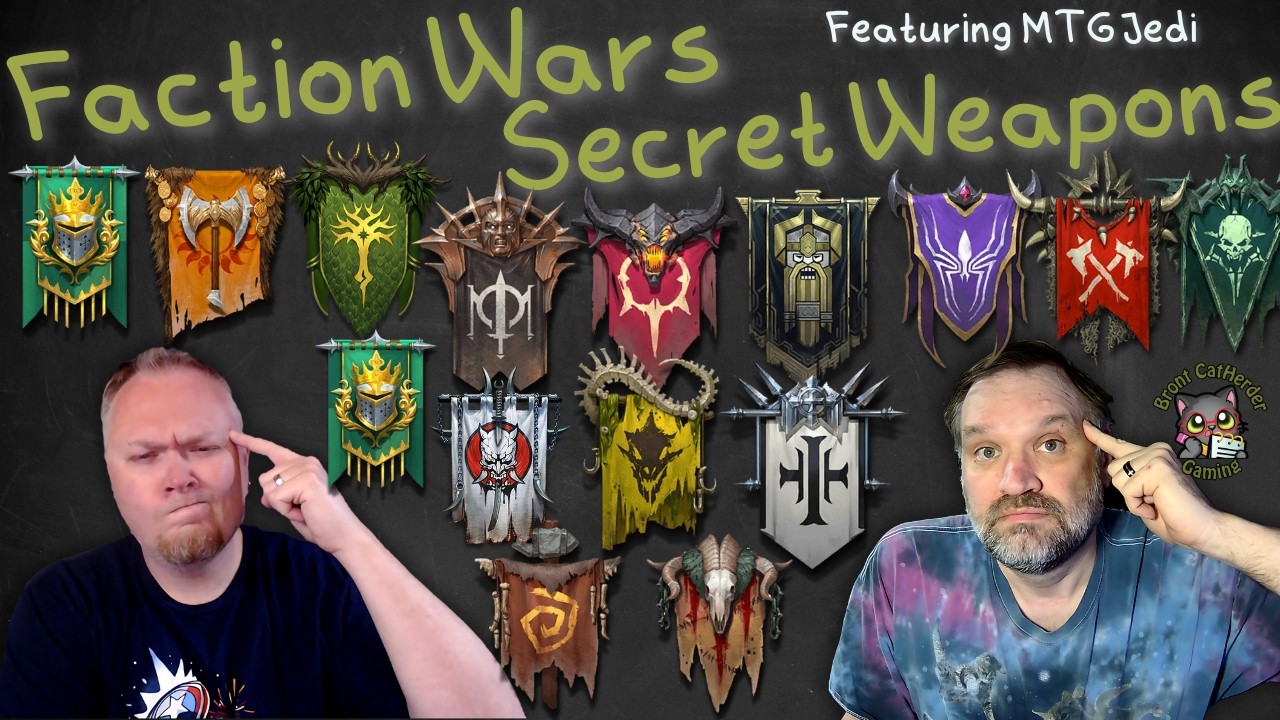 Our Dudes! Faction Wars Secret Weapons featuring @MtgJedi - Raid Shadow ...