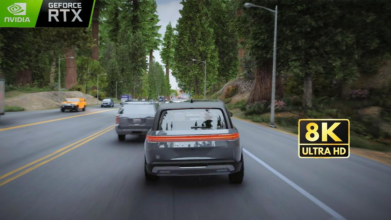 GTA 5 Insane Realistic Graphics Mod With Maxed Out Dense Forest ...