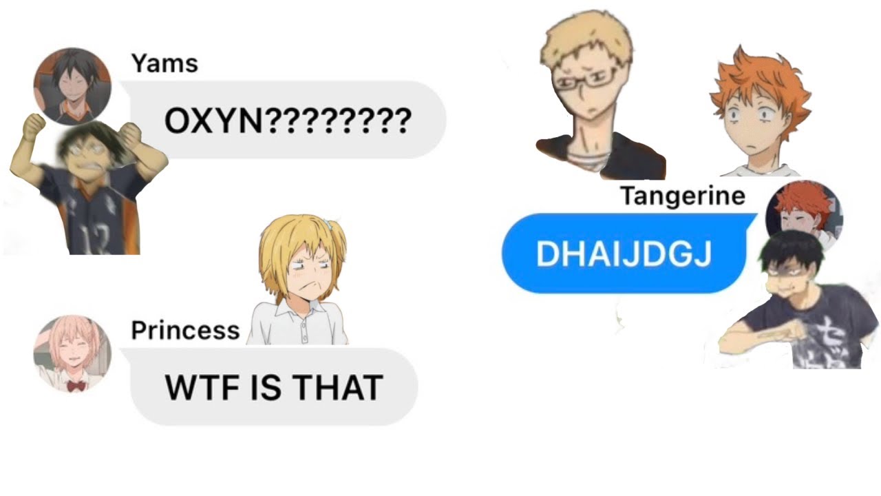 BEES |Haikyuu texts first years chaos pt.2| - YouTube