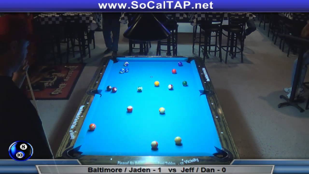 FINAL MATCH - 8 Ball Scotch Doubles - Baltimore/Jaden vs Jeff/Dan - YouTube