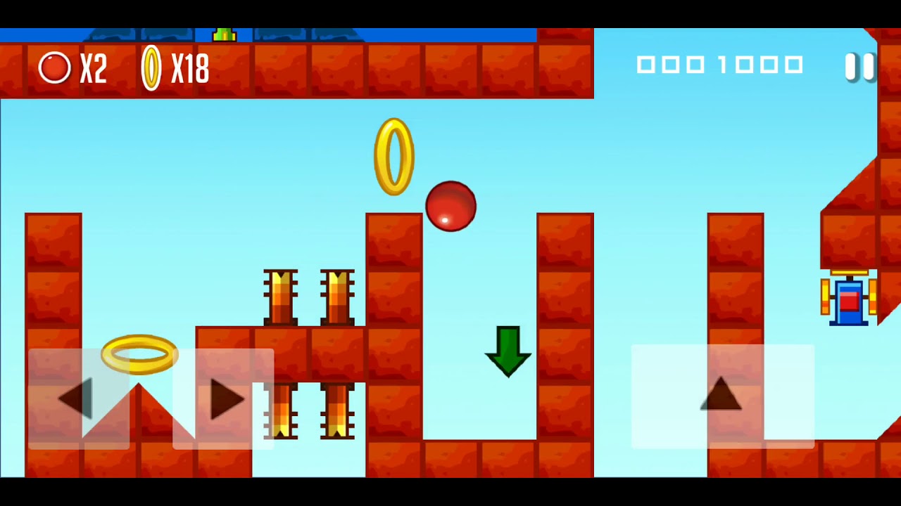 Bounce Classic HD Level #22 Game Android Solutions - YouTube
