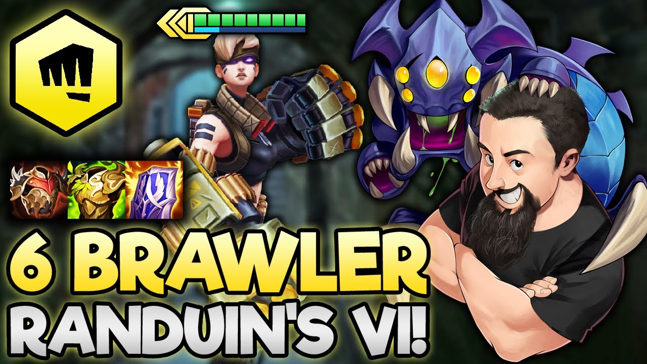 6 Brawler - Super Tank Team with Randuin's and Brawlers!! | TFT ...