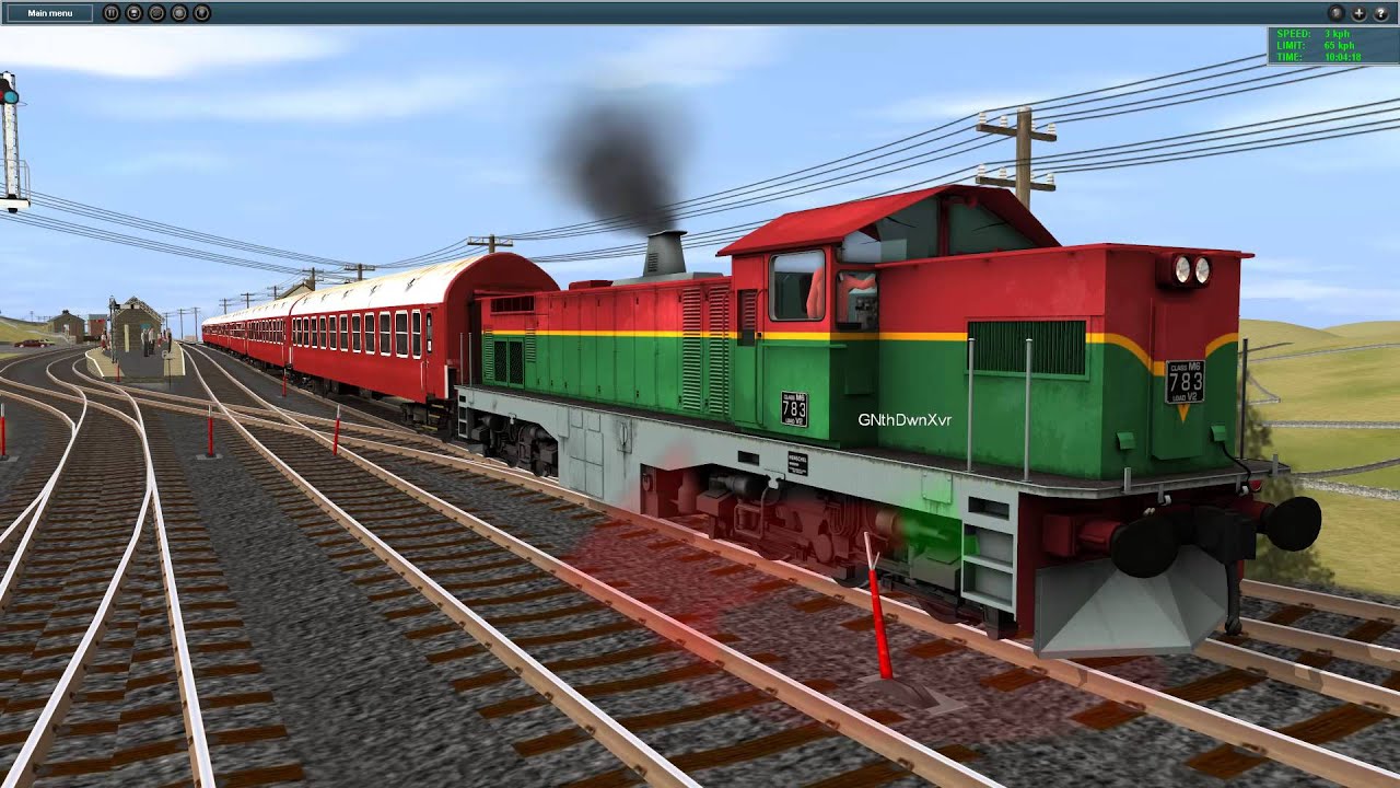 SL class M6 first look with sounds in Trainz Simulator - YouTube