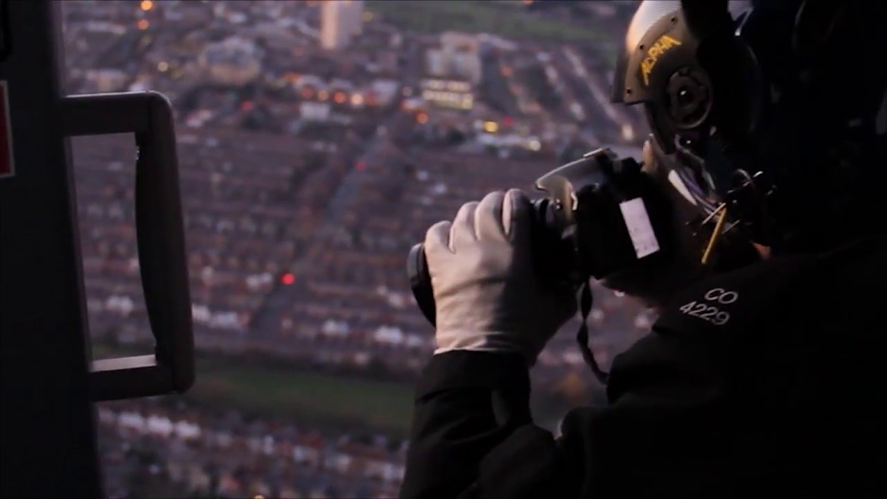 On board with London's sky police - YouTube