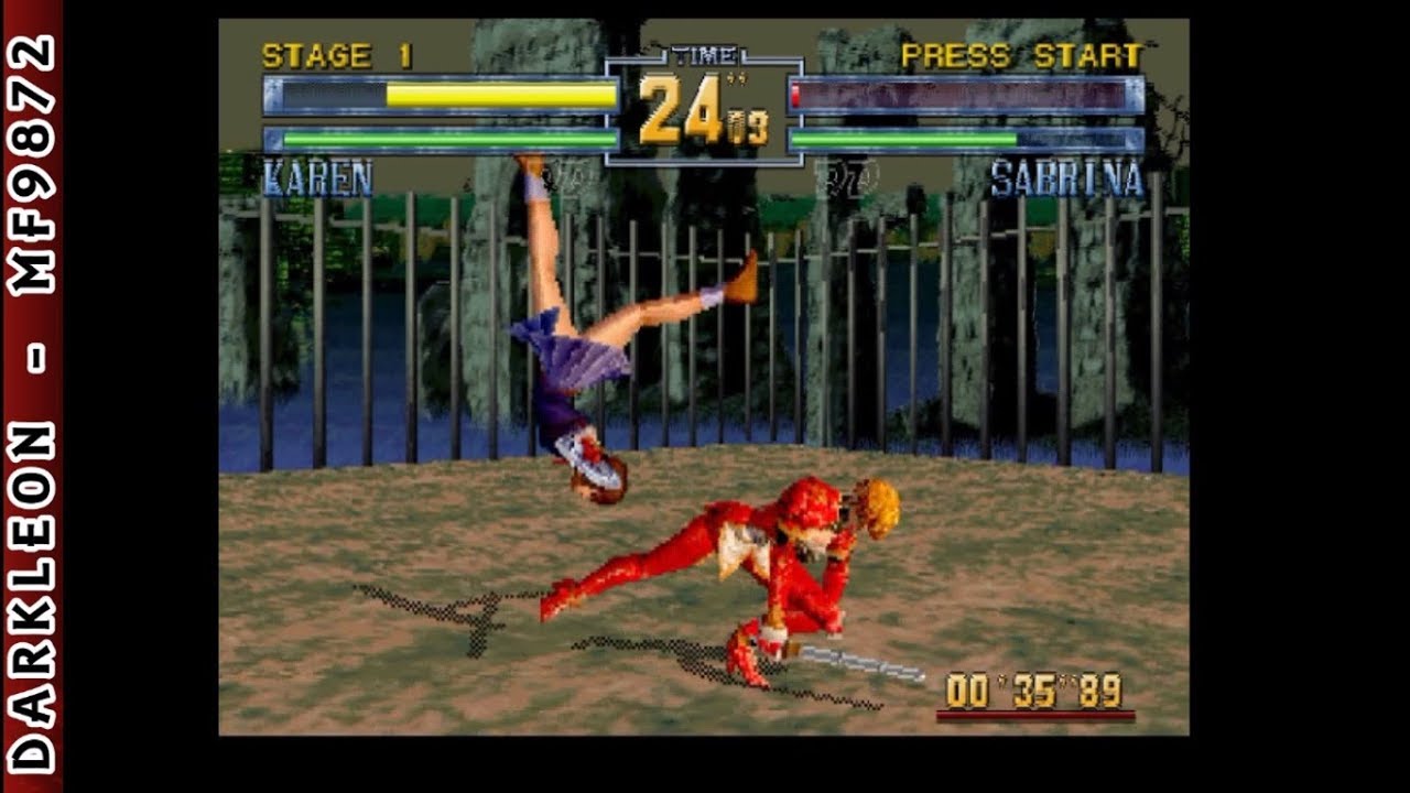 Sega Saturn - D-Xhird (1997) - YouTube