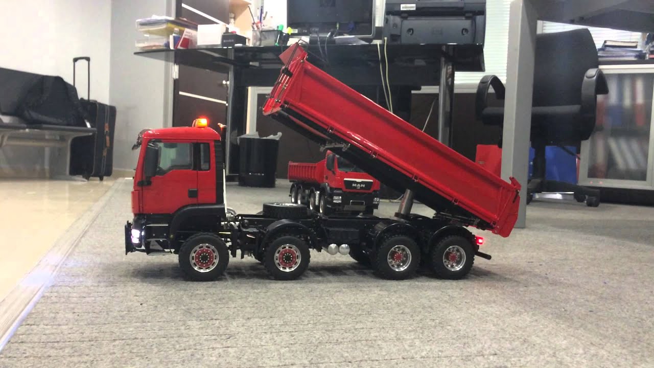 Scaleart MAN TGS 3 Yönlü Damper Kamyon - YouTube