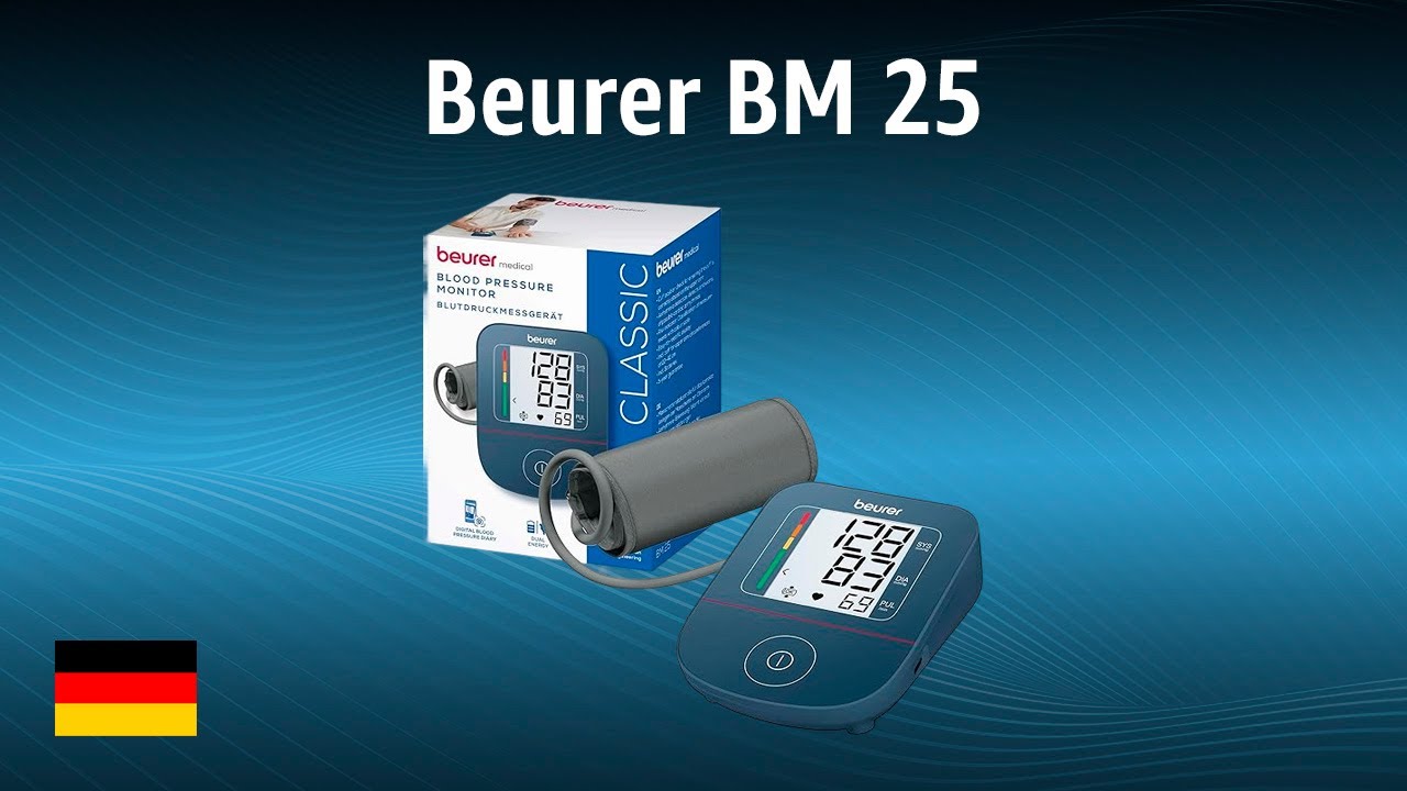 Oberarm Blutdruckmessgerät Beurer BM 25 | TEST | Deutsch - YouTube