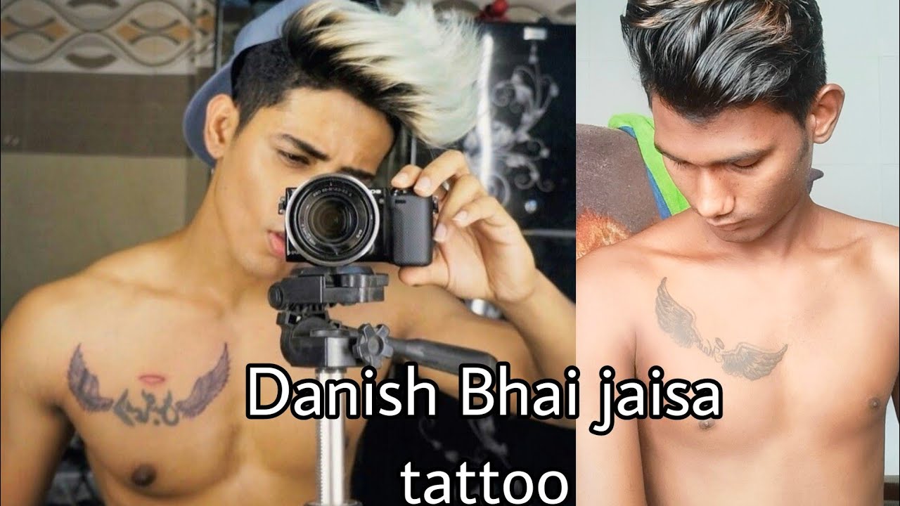 Danish Bhai jaisa tattoo Arvind zehen car new tattoo - YouTube