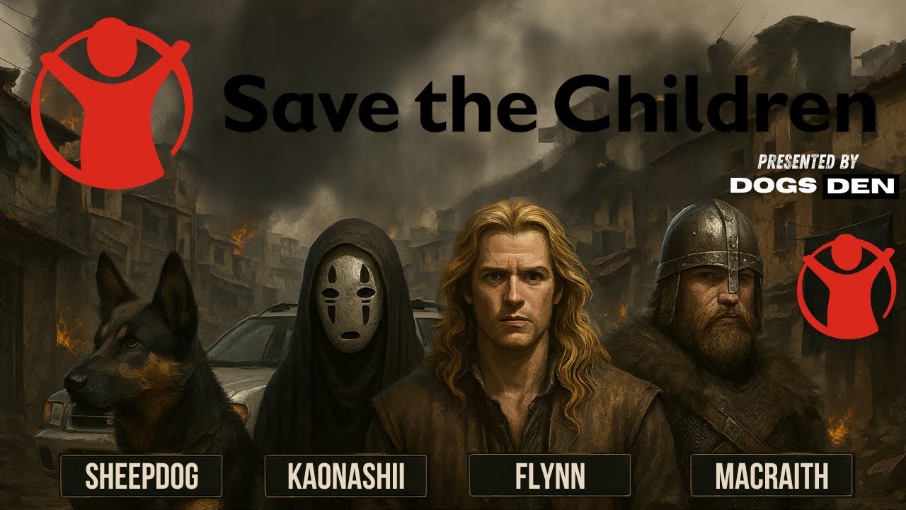 Save The Children 2!| Come support a good cause in HLL | Sheepdog Kao Flynn MaCraith | 10 min ...
