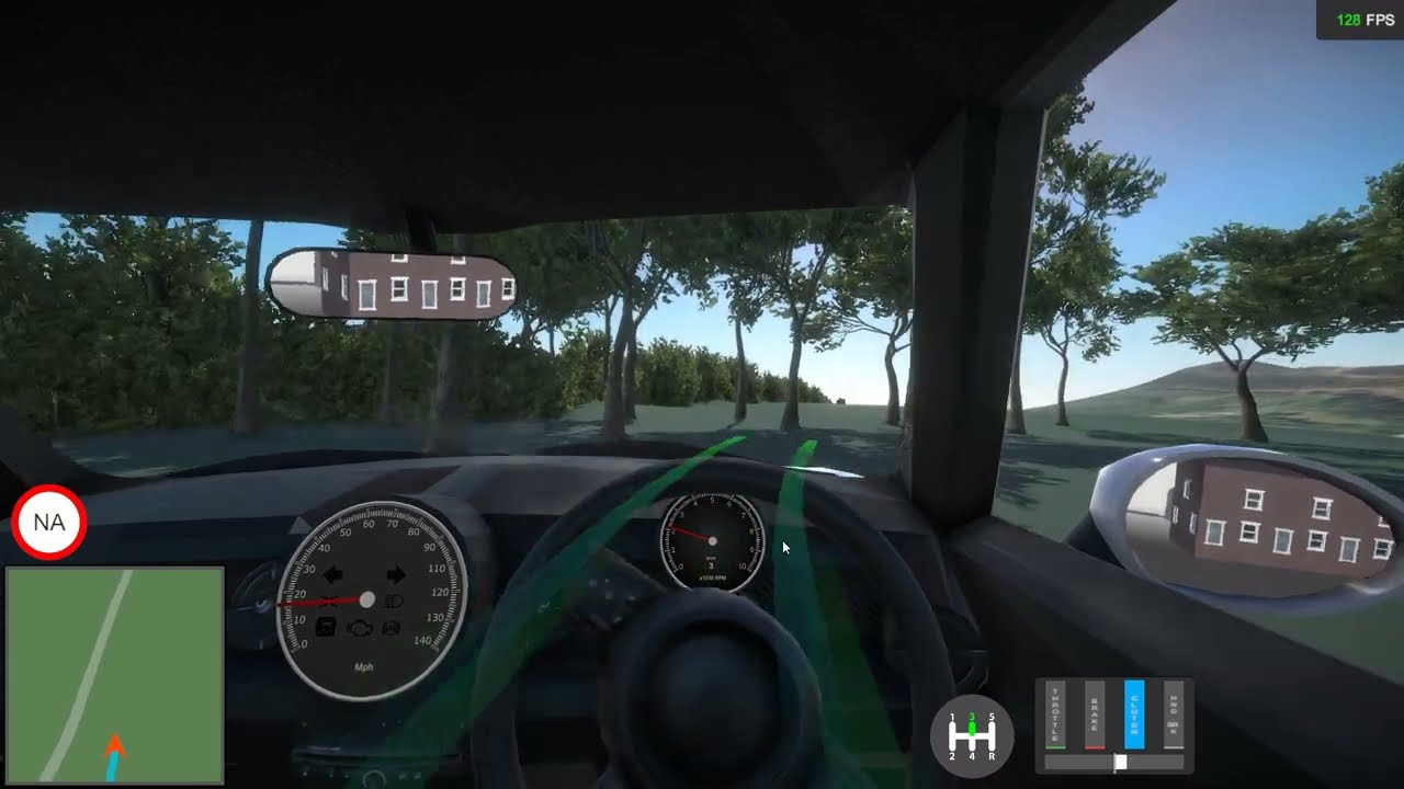 23 Let's play a bit of Virtual Driving School Demo - YouTube