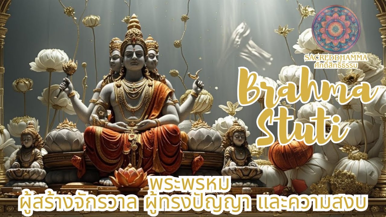 บทสรรเสริญพระพรหม Brahma Stuti บทสวดเพื่อกราบไหว้ พระพรหม ผู้สร้าง ...
