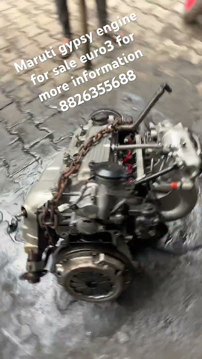 Maruti gypsy engine for sale in working condition - YouTube