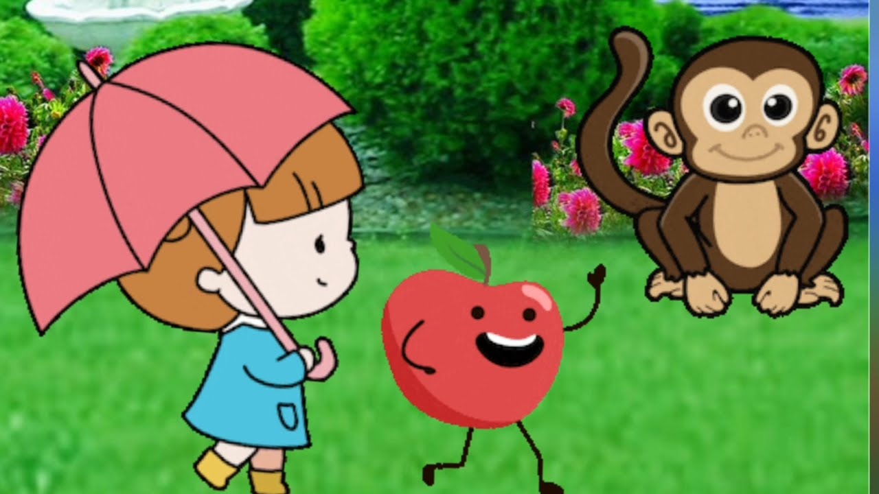 Chote bacchon ki padhai|English Alphabet|ABCD song|A for apple bfor bus ...