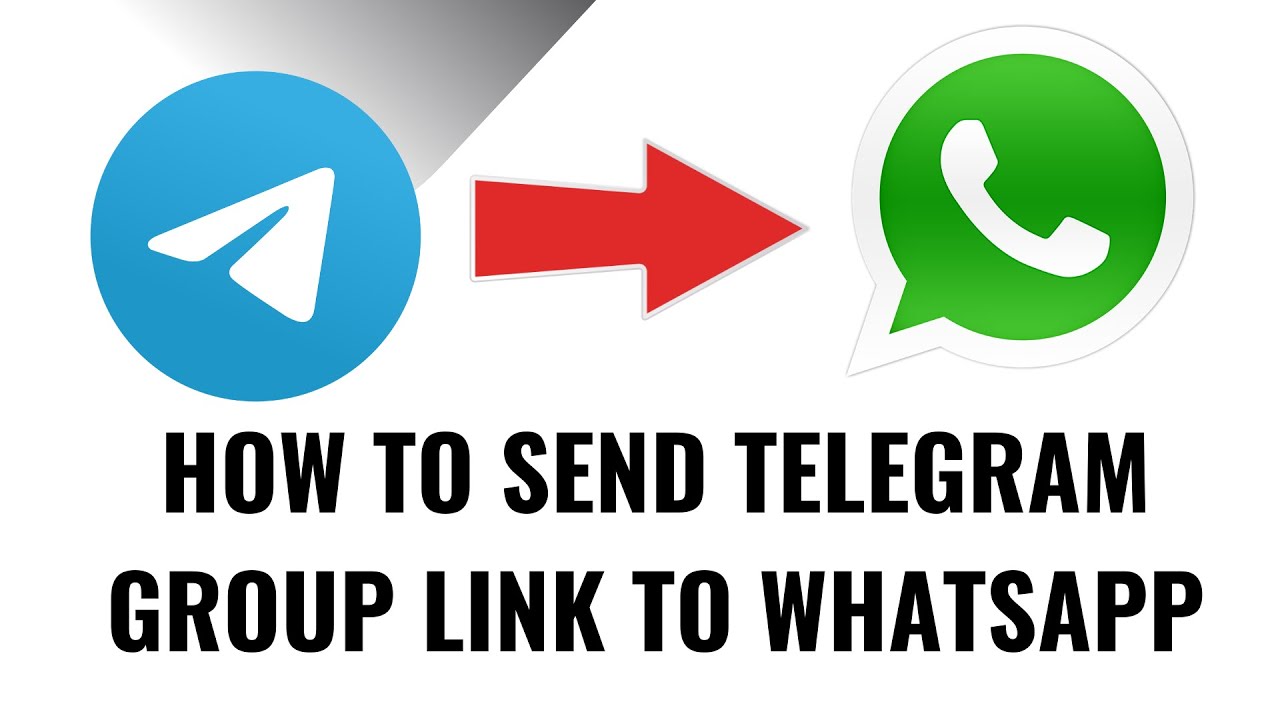 How to send Telegram group link to whatsapp - YouTube