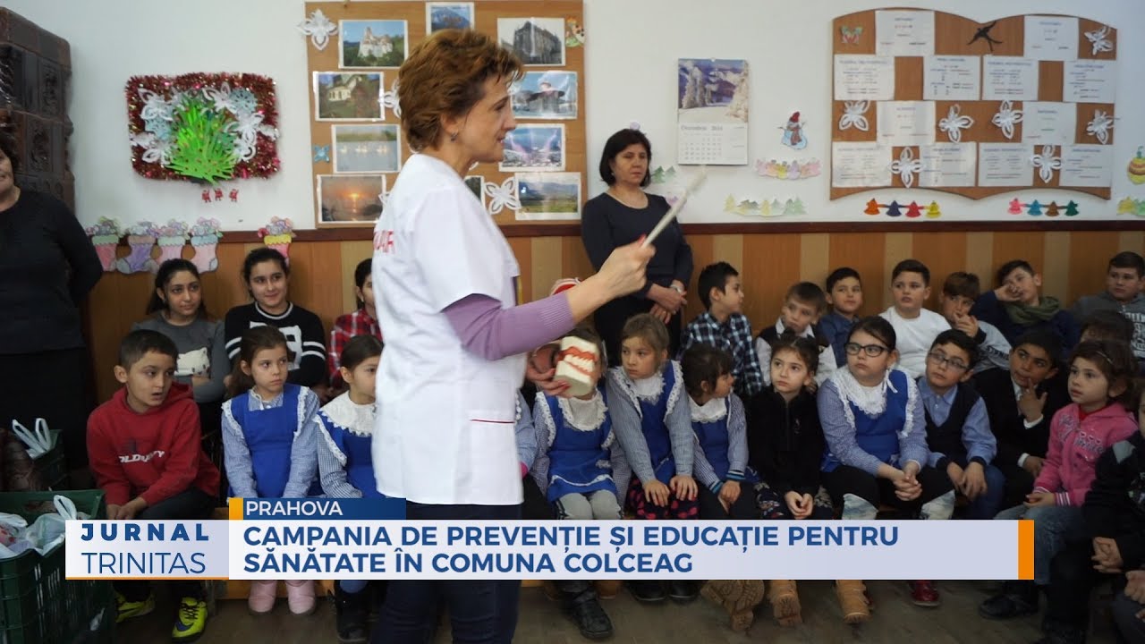 Campania de prevenție și educație pentru sănătate în comuna Colceag ...