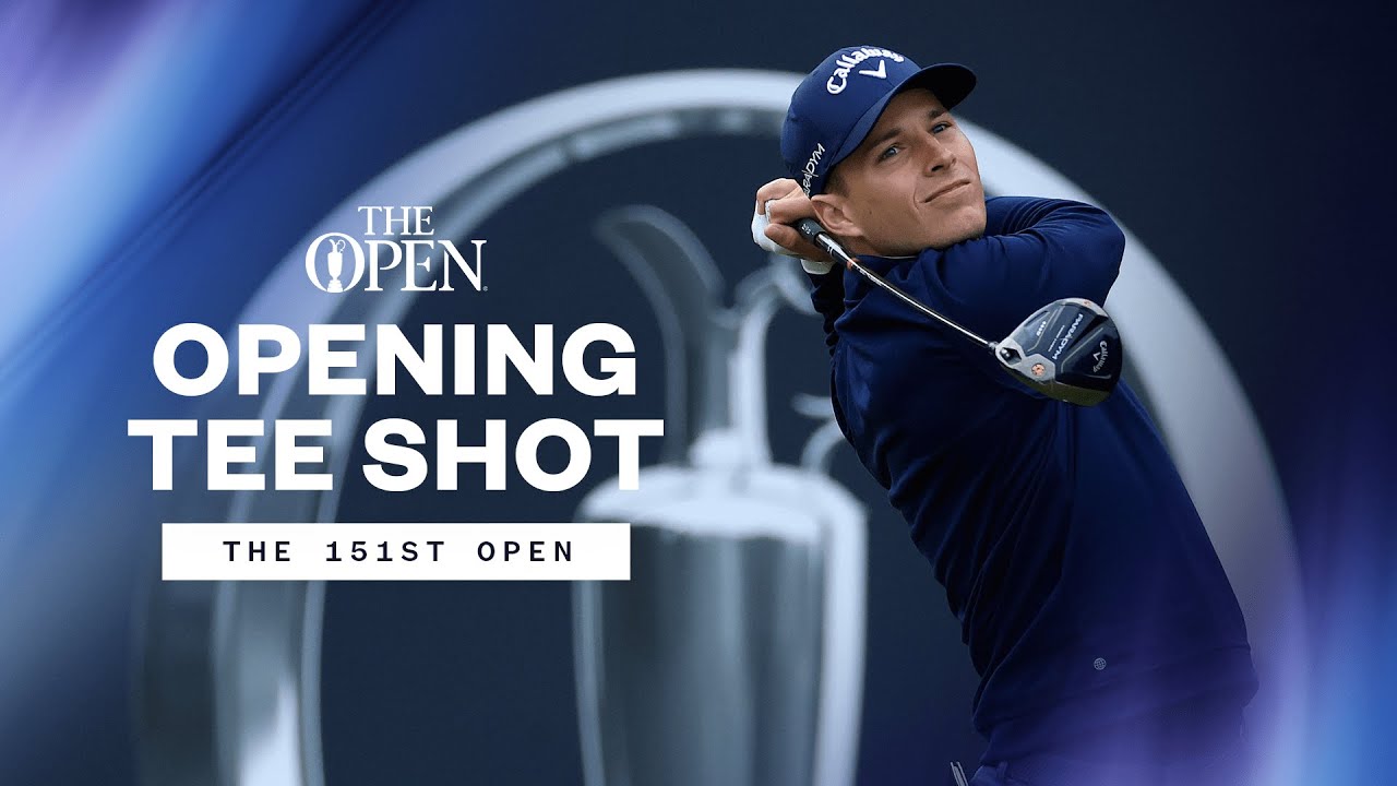 The Opening Tee Shot | The 151st Open - YouTube