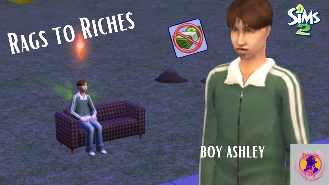Sims 2 | RAGS to RICHES | Boy Ashley | 1 - YouTube