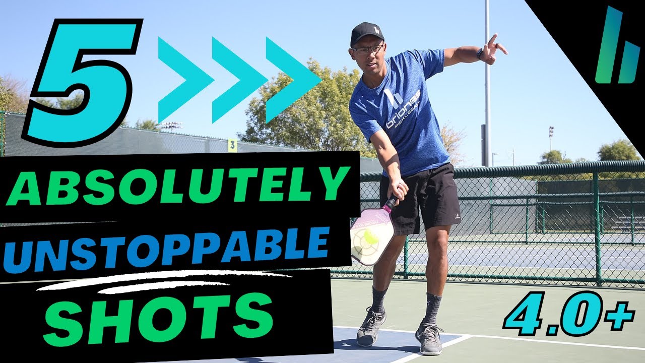 5 INCREDIBLE Shots To ADD To Your Game NOW | Briones Pickleball - YouTube